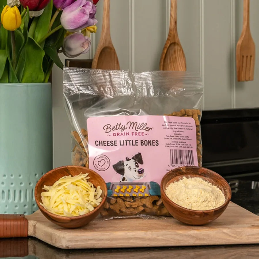 BETTY MILLER CHEESE LITTLE BONES GRAIN FREE 400G – Brunos Dinner